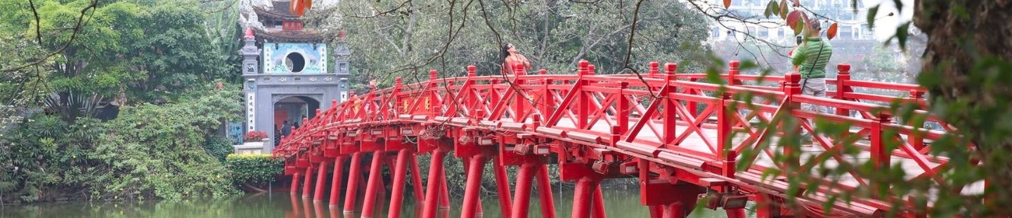 Cầu Thê Húc nối đôi bờ lưu dấu nét đẹp văn hóa Hà Nội