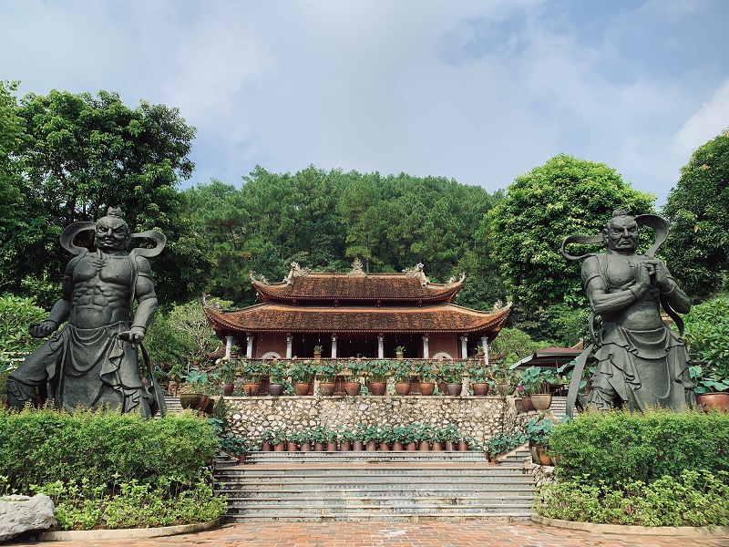 Chùa Địa Tạng Phi Lai Tự bình yên mang đậm chất thiền tại Hà Nam