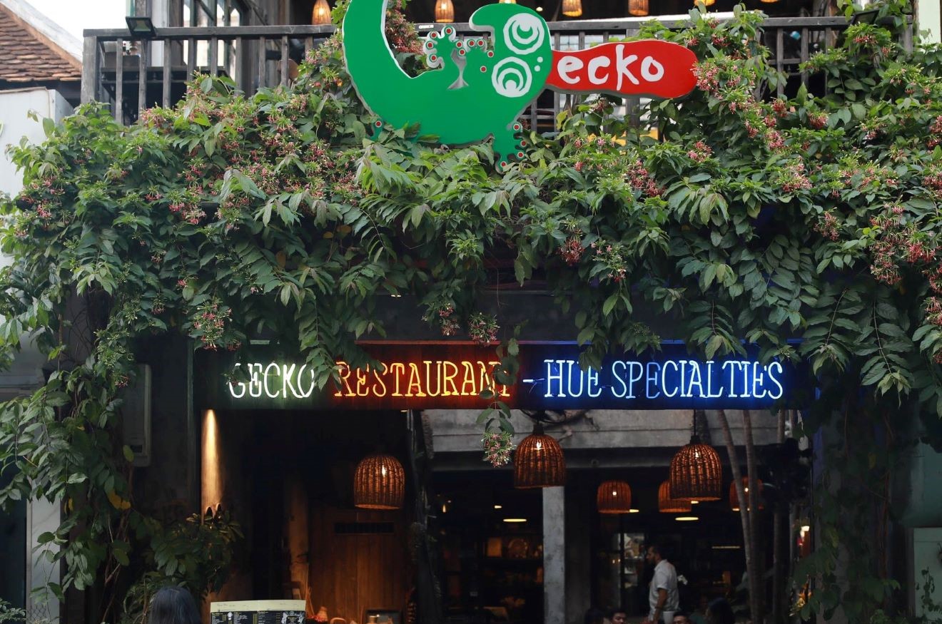 Có một Gecko Cafe & Restaurant độc đáo trong lòng phố Huế