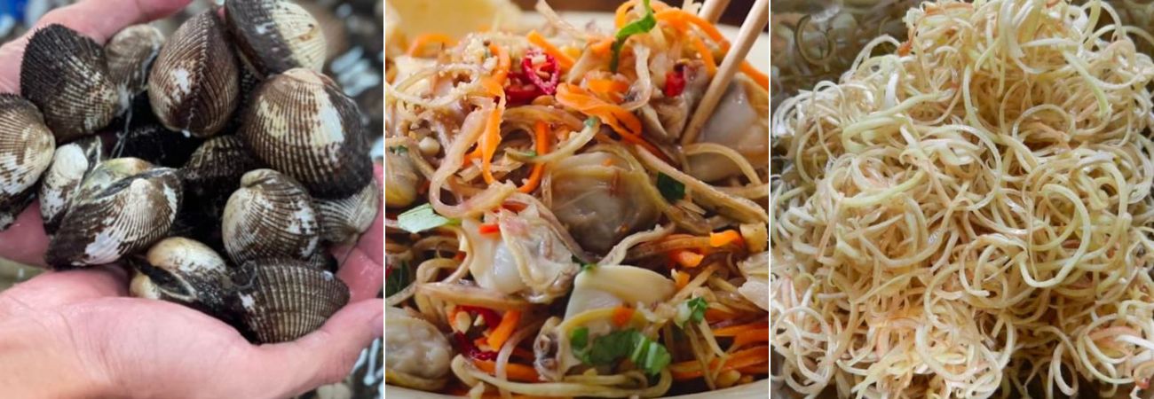 Gỏi sò lông hoa chuối, đặc sản Kiên Giang vạn người mê