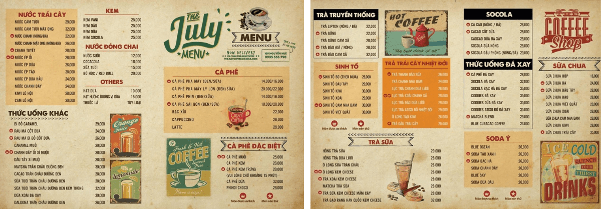 July Coffee - Góc nhỏ yên tĩnh giữa nhịp sống hiện đại