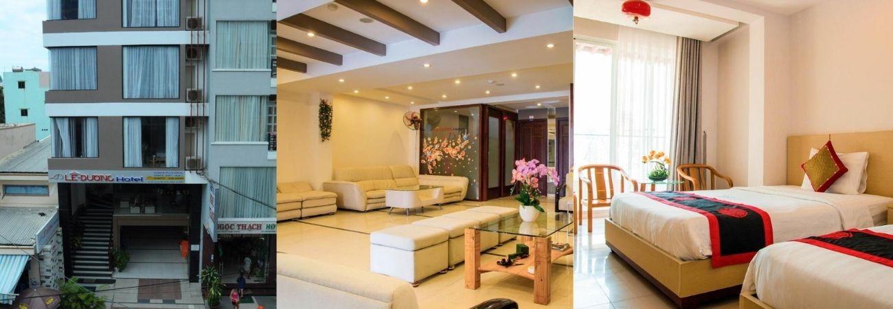 Không gian nghỉ ngơi Le Duong Hotel hiện đại giữa thành phố biển