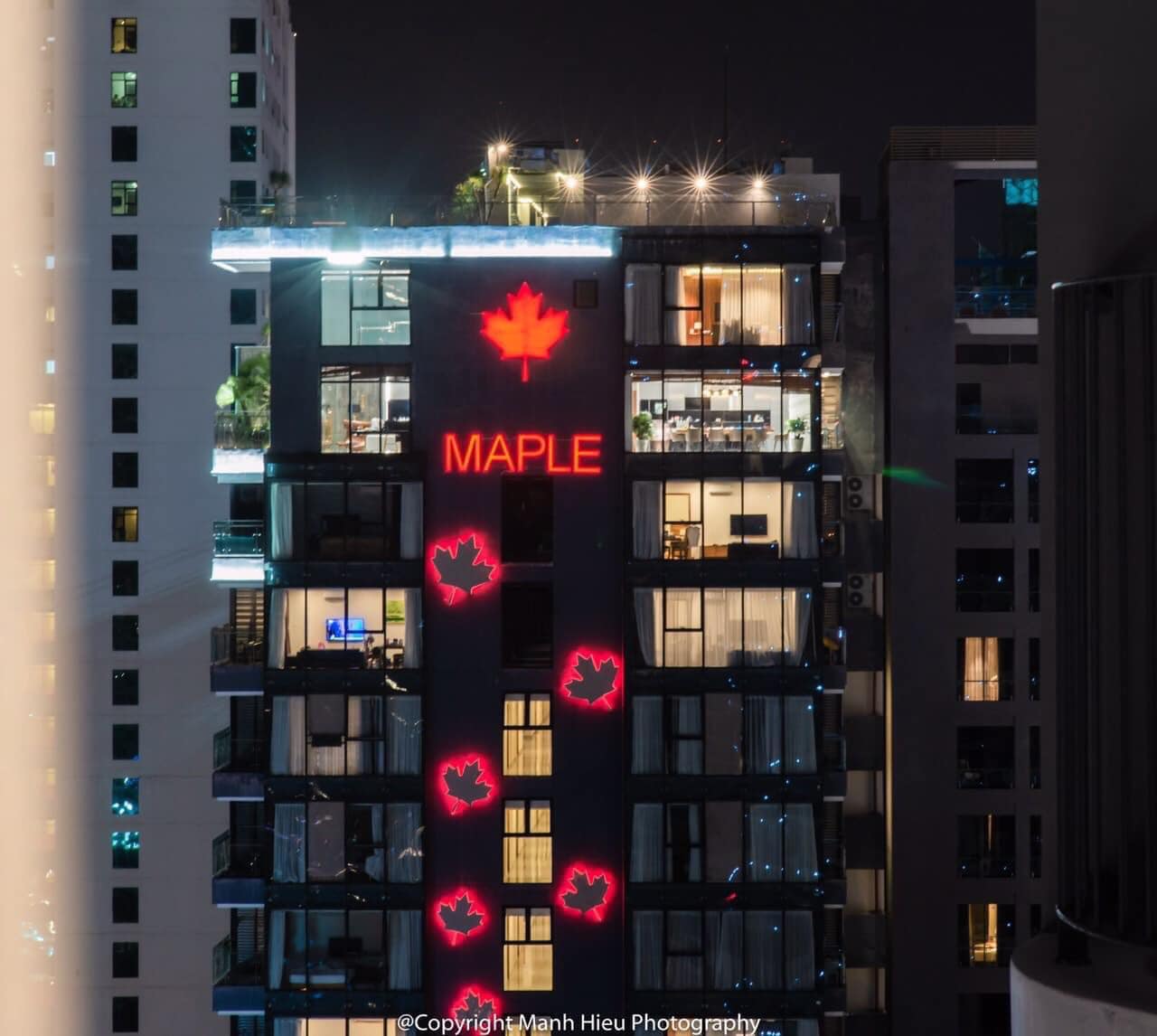 Maple Leaf Hotel Apartment, chiếc lá phong đặc biệt ngay phố biển
