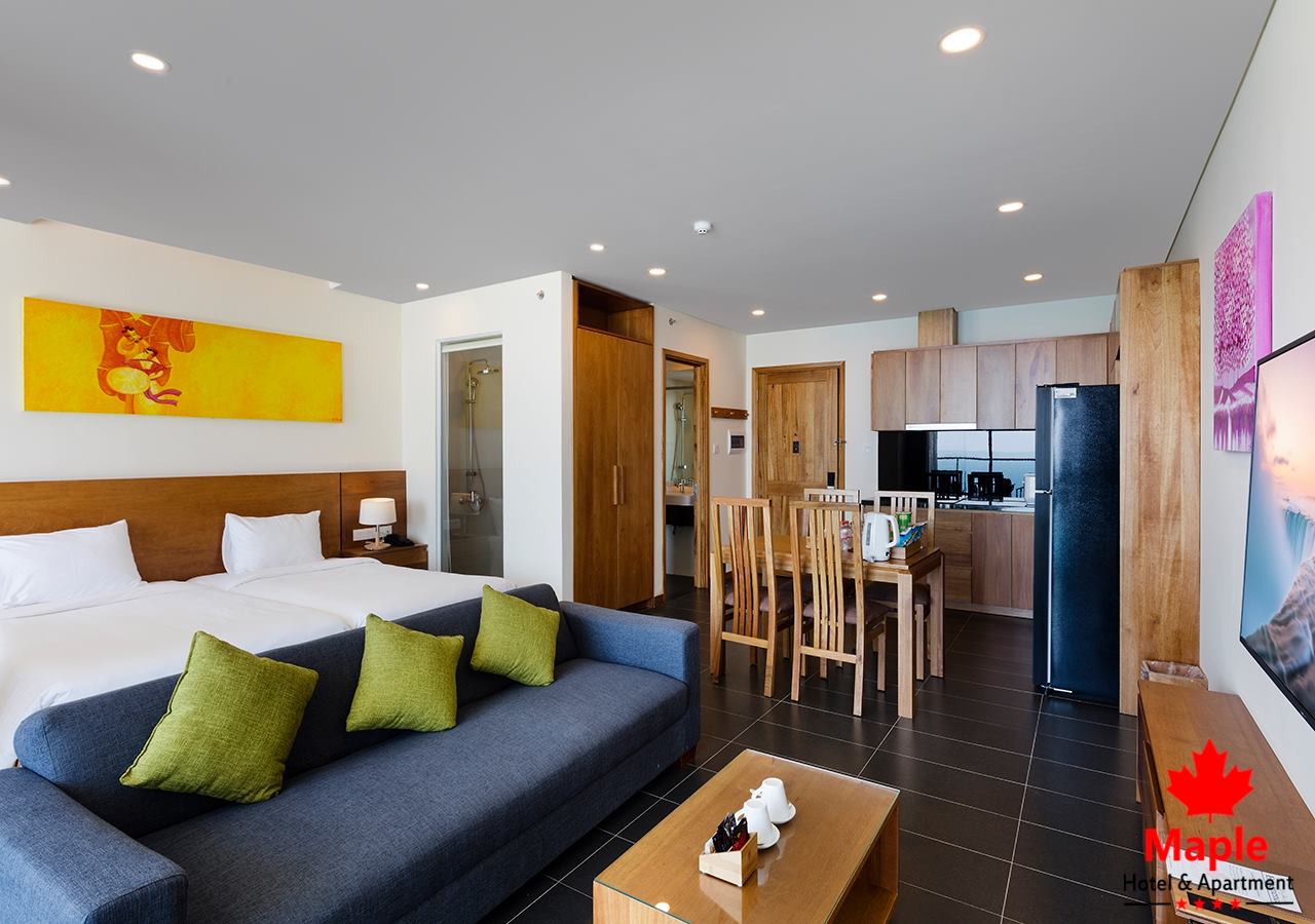 Maple Leaf Hotel Apartment, chiếc lá phong đặc biệt ngay phố biển