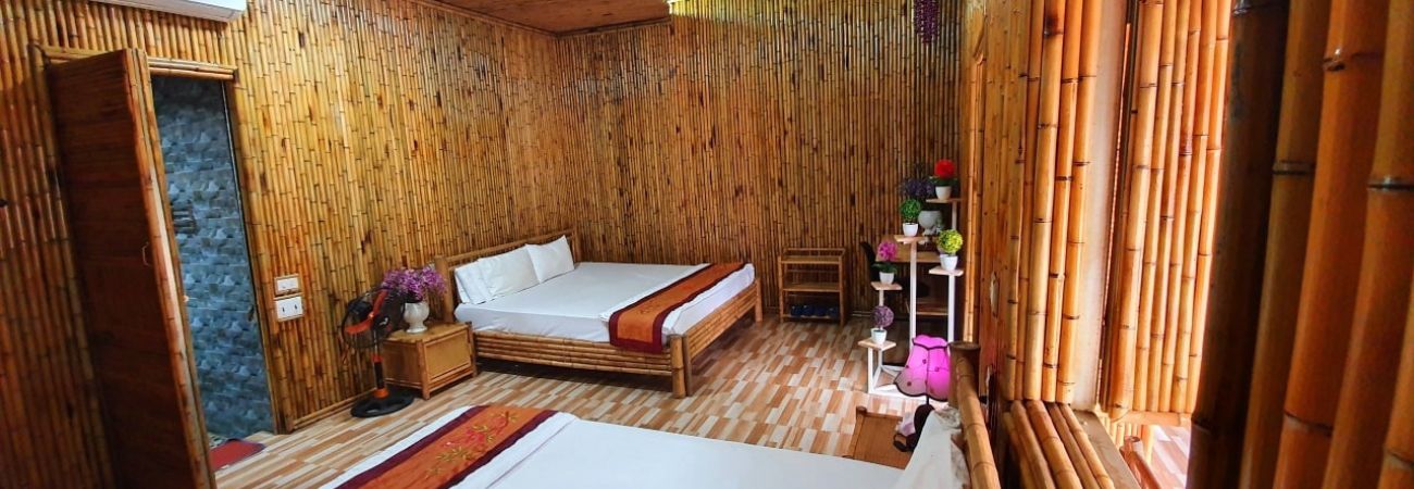 Quoc Khanh Bamboo homestay, nơi ngắm hoàng hôn dưới chân đồi
