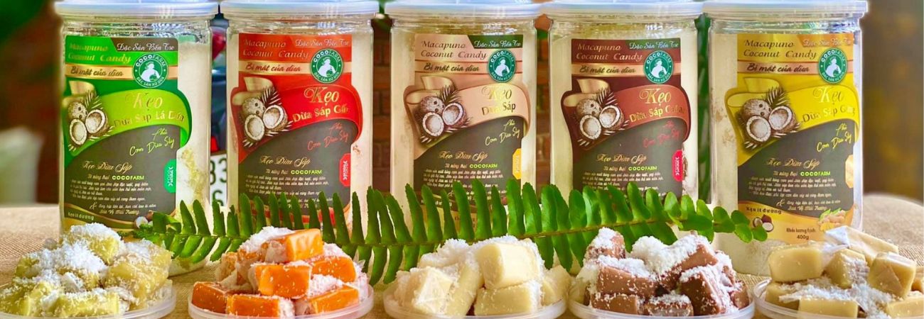Tìm hiểu Cocofarm Store với loạt sản phẩm kẹo dừa ngon ngọt