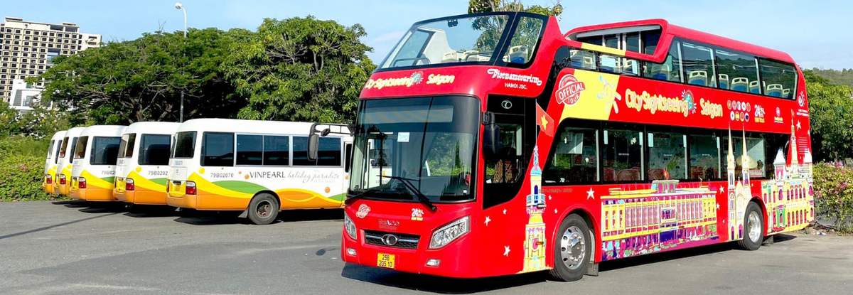 Trải nghiệm xe bus 2 tầng miễn phí ở Nha Trang cực thú vị