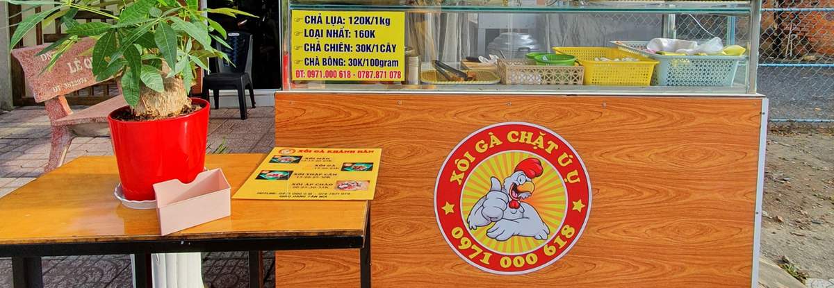 Xôi gà chặt ú ụ P9 Vĩnh Long dẻo thơm nức tiếng khiến ai cũng ghiền