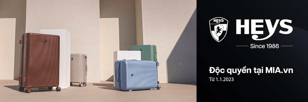 Heys Canada - Thương hiệu hành lý đẳng cấp thế giới độc quyền tại MIA.vn