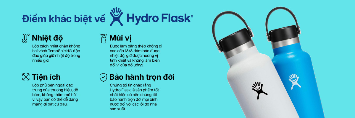 Hydro Flask - Thương hiệu bình giữ nhiệt bán chạy nhất tại USA