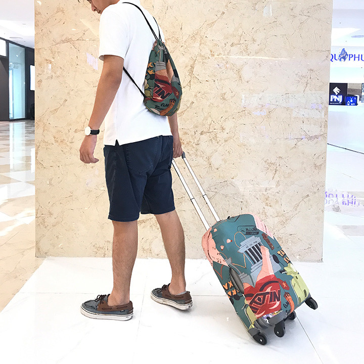 Bao trùm Vali Loops Hanoi Street Corner S Ða Màu